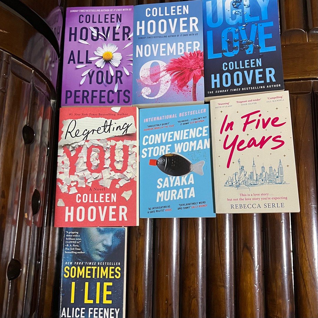 booktok fiction romance books clearance, Hobbies & Toys, Books ...