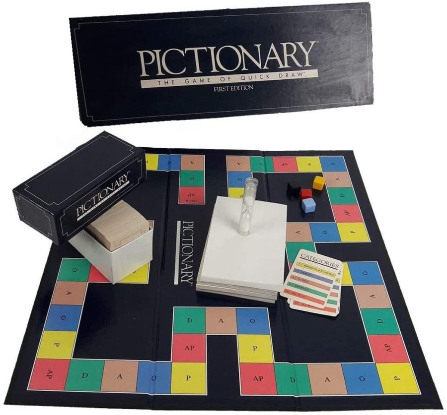 Borad Game vintage Pictionary the Classic Game of Quickdraw @1993, Toys ...