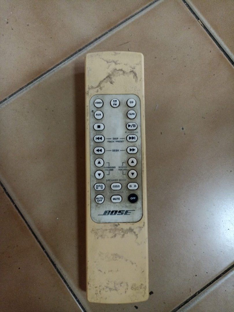 Bose Remote Controller, Audio, Other Audio Equipment on Carousell