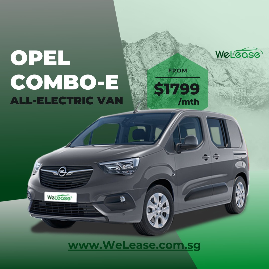 BRAND NEW ELECTRIC Opel Combo-e Cargo Van EV for Rent & Lease, Cars, Car Rental on Carousell