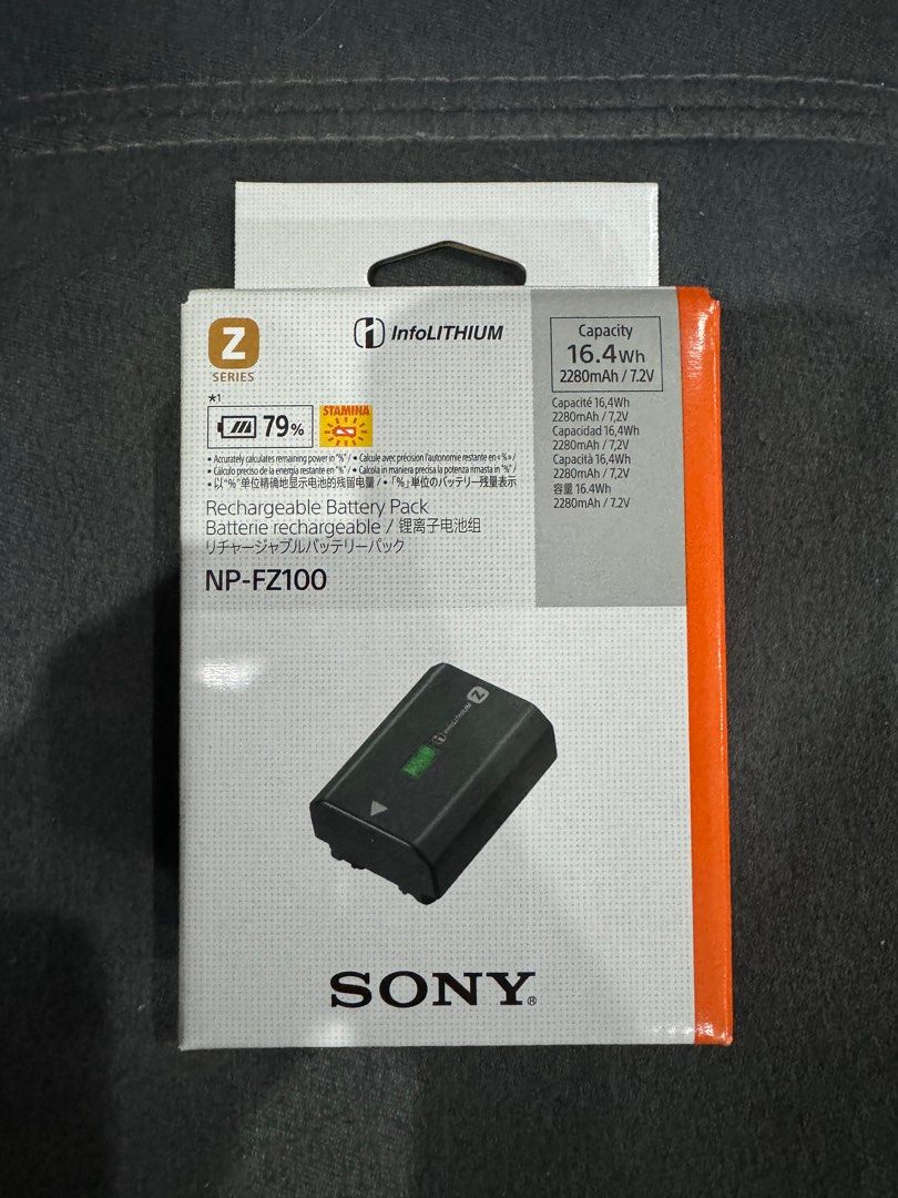 Brand new Sony NP-FZ100 battery, Photography, Photography Accessories, Batteries & Chargers on ...