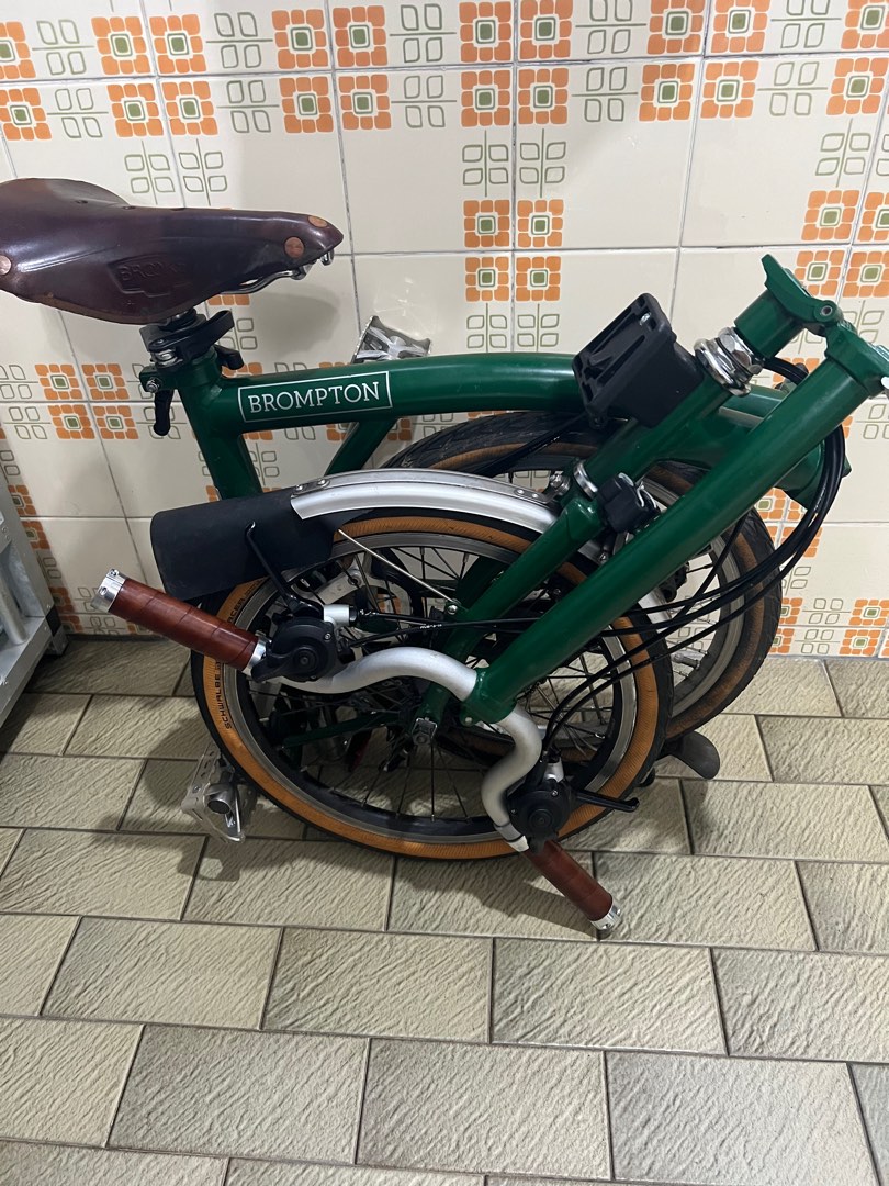 Brompton H6L British Racing Green 2017, Sports Equipment, Bicycles ...