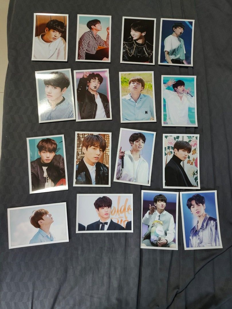 BTS Jungkook Post card Set 16 sheets, Hobbies & Toys, Memorabilia ...