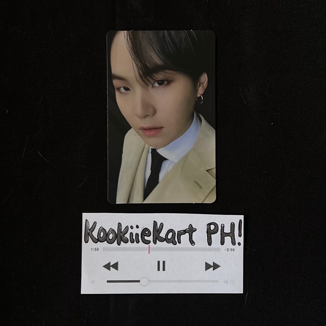 BTS Suga Yoongi MOTS7 V3 Photocard MOTS7 Version 3, Hobbies & Toys ...