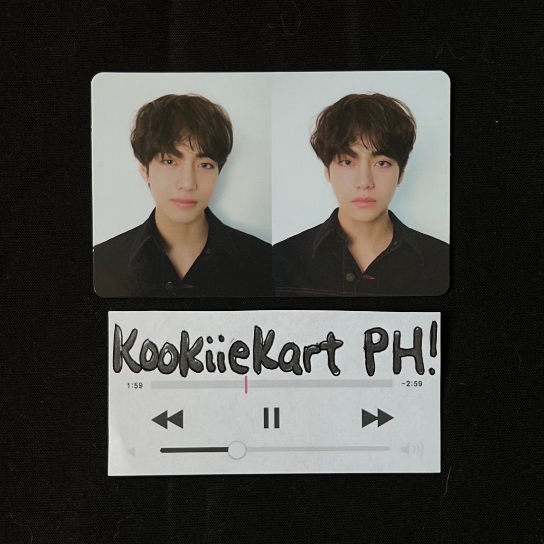 BTS V Taehyung Love Yourself Tear R LY Tear R Photocard PC, Hobbies ...