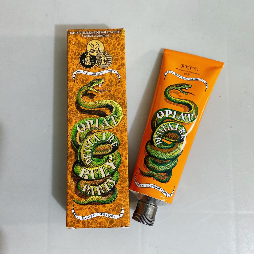 Buly 1803 法國名牌 溫泉水牙膏‧甜橙生薑丁香 OPIAT DENTAIRE 天然溫泉水牙膏 聖誕交換禮物 Christmas , 美容＆個人護理, 健康及美容 - 口腔護理 ...