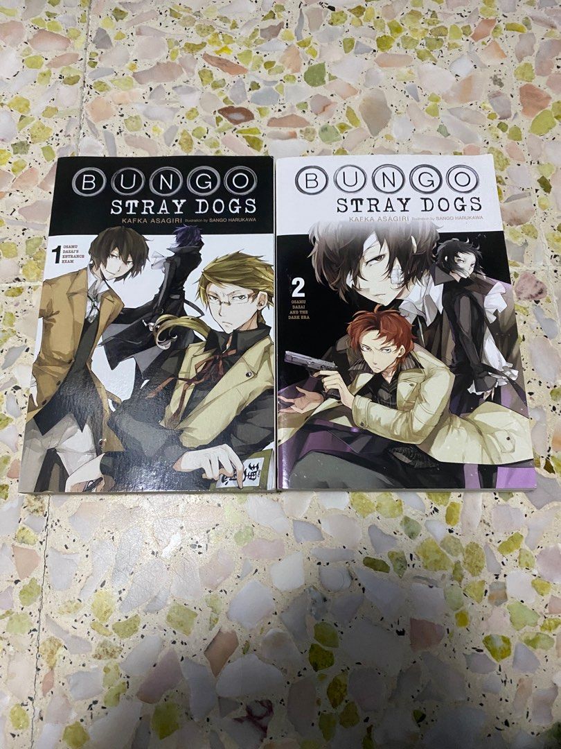 Bungo Stray Dogs (BSD) Light Novels 1 & 2, Hobbies & Toys, Books ...