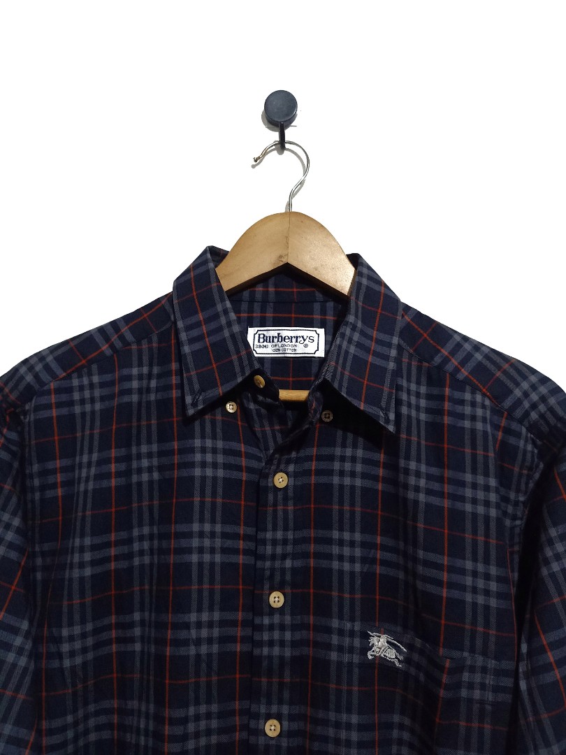 Burberry, Men's Fashion, Tops & Sets, Formal Shirts on Carousell