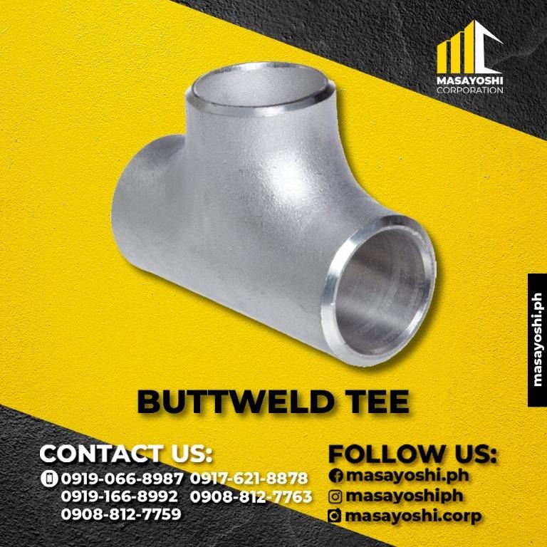 Buttweld Stainless Steel Tee | Tee | SS Tee | SS Buttweld | Fittings ...