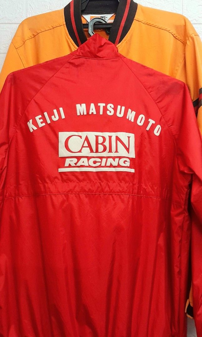 Vintage Jacket CABIN Racing Team, Men's Fashion, Coats, Jackets and ...