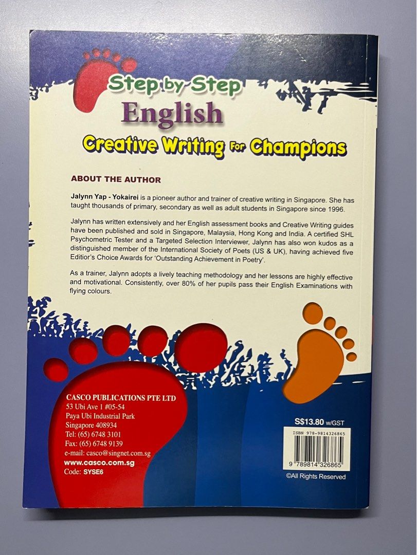 casco step by step creative writing for champions, Hobbies & Toys ...