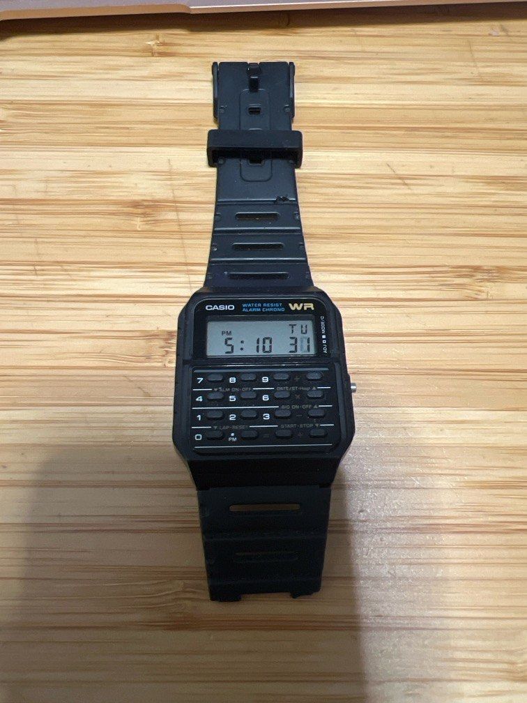 Casio CA-53W, 名牌, 手錶 - Carousell