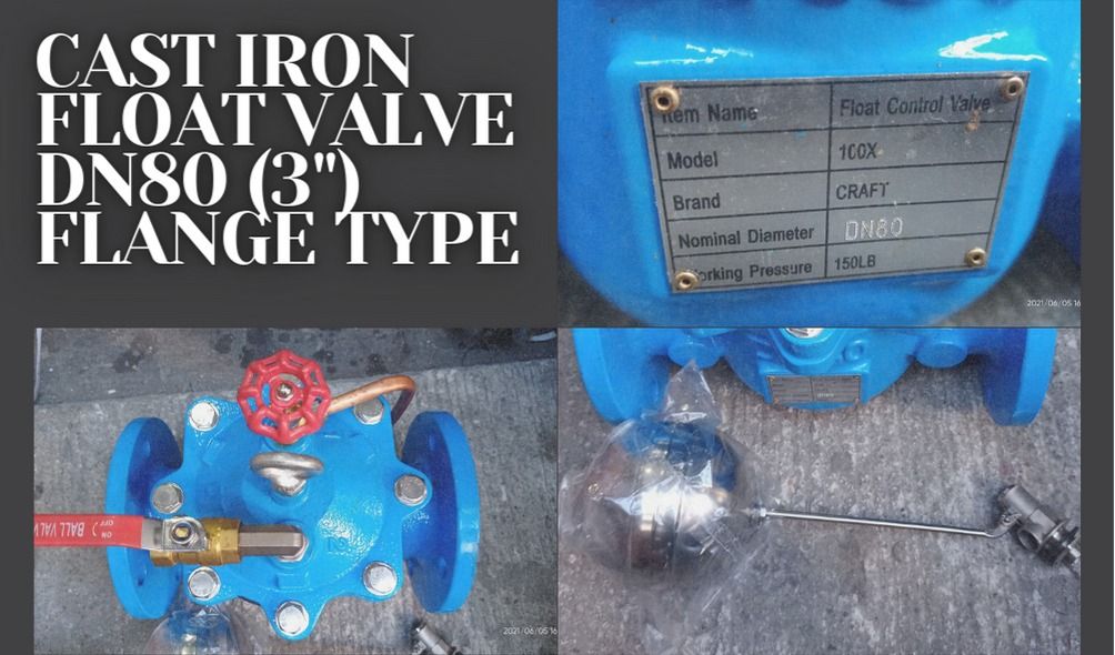 Cast Iron Float Valve DN80 (3") Flange Type, Commercial & Industrial ...