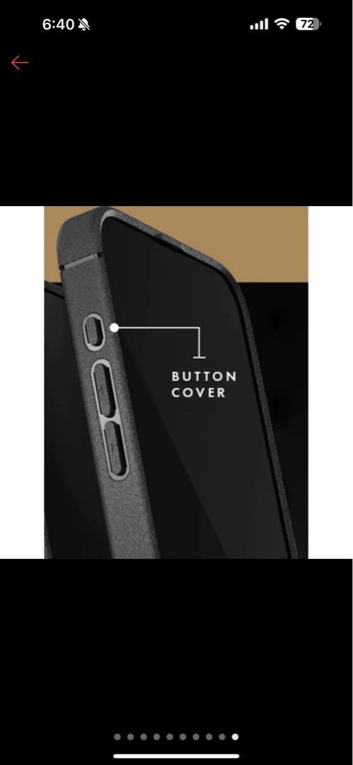 Caudabe Synthesis for IPhone 15 Pro Max - Celestial Blue with Button ...