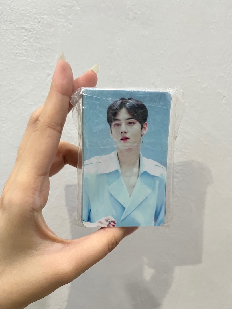 Cha Eun woo cards, Hobbies & Toys, Memorabilia & Collectibles, K-Wave ...