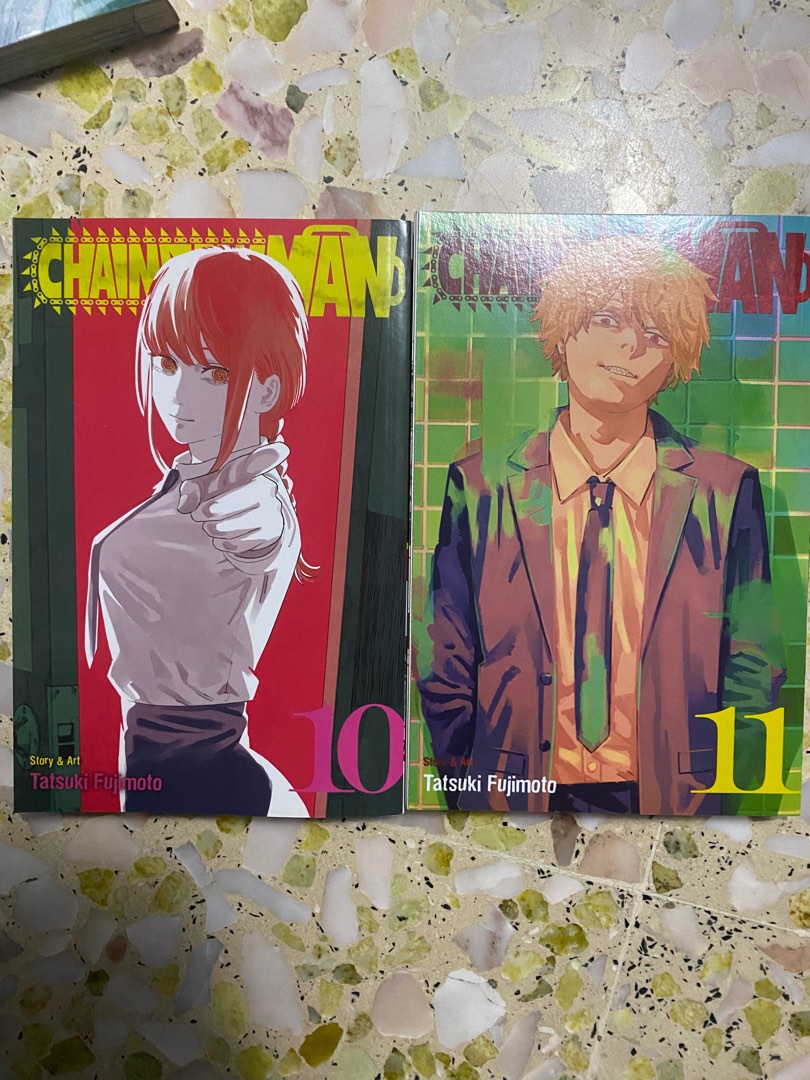 Chainsaw Man, CSM, Vol 10-11, Hobbies & Toys, Books & Magazines, Comics ...