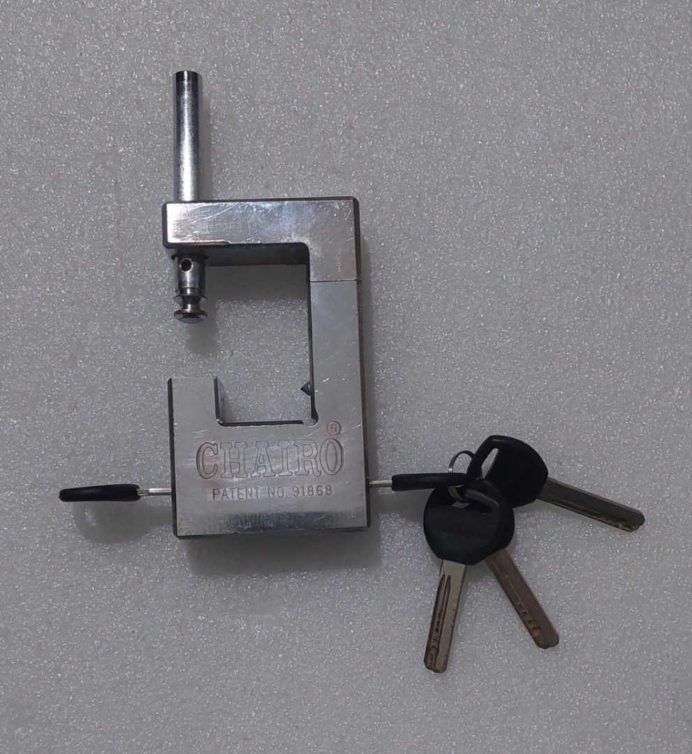 Chairo Gate Padlock, Furniture & Home Living, Security & Locks, Locks ...
