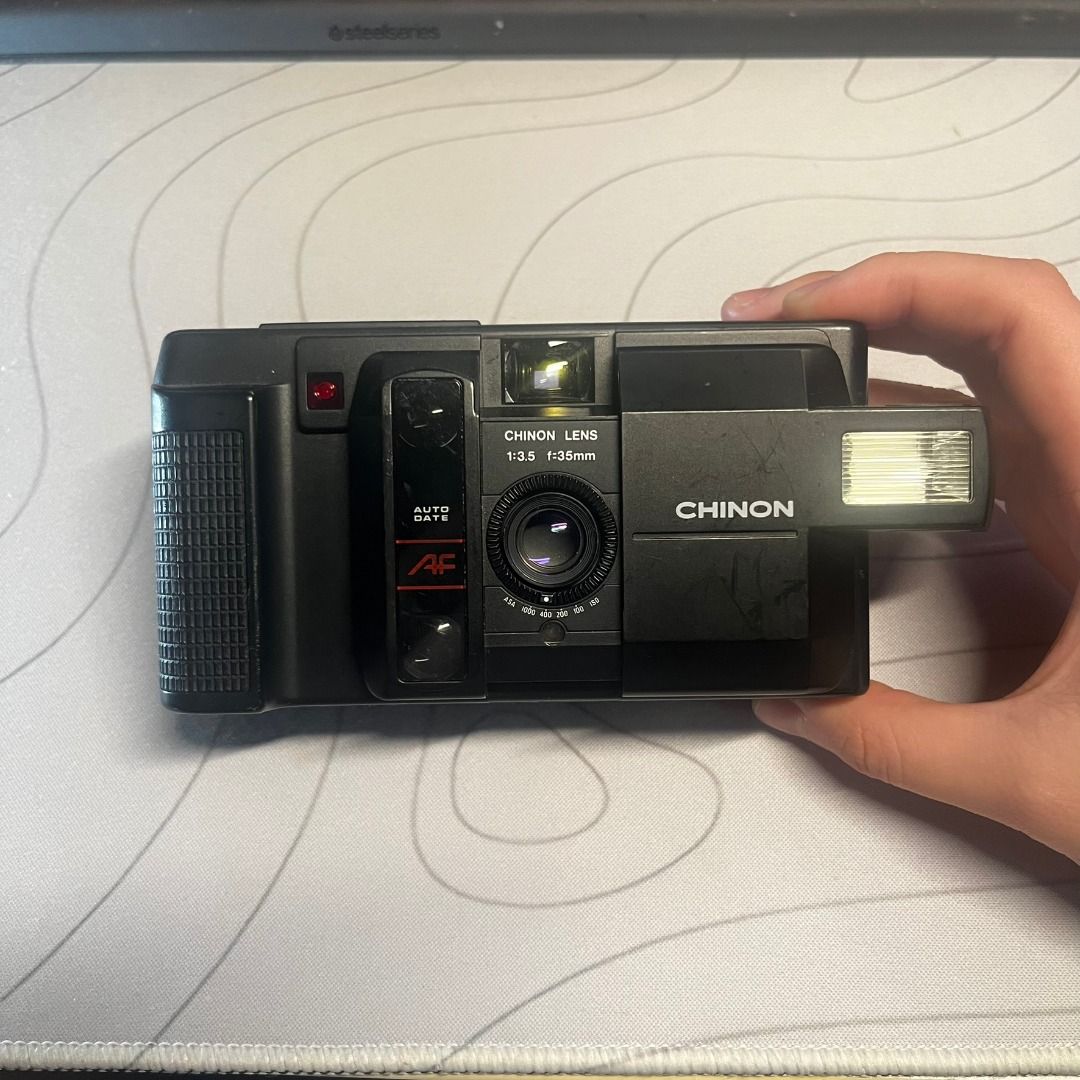 Chinon 35FA 11 AD (Untested) Film Camera, Photography, Cameras on Carousell