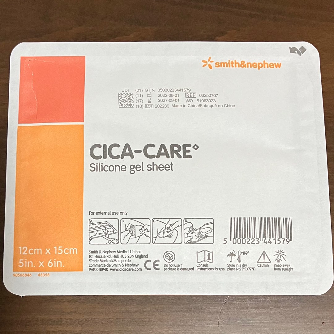 Cica Care Big Gel Sheet (Pls read description), Health & Nutrition ...