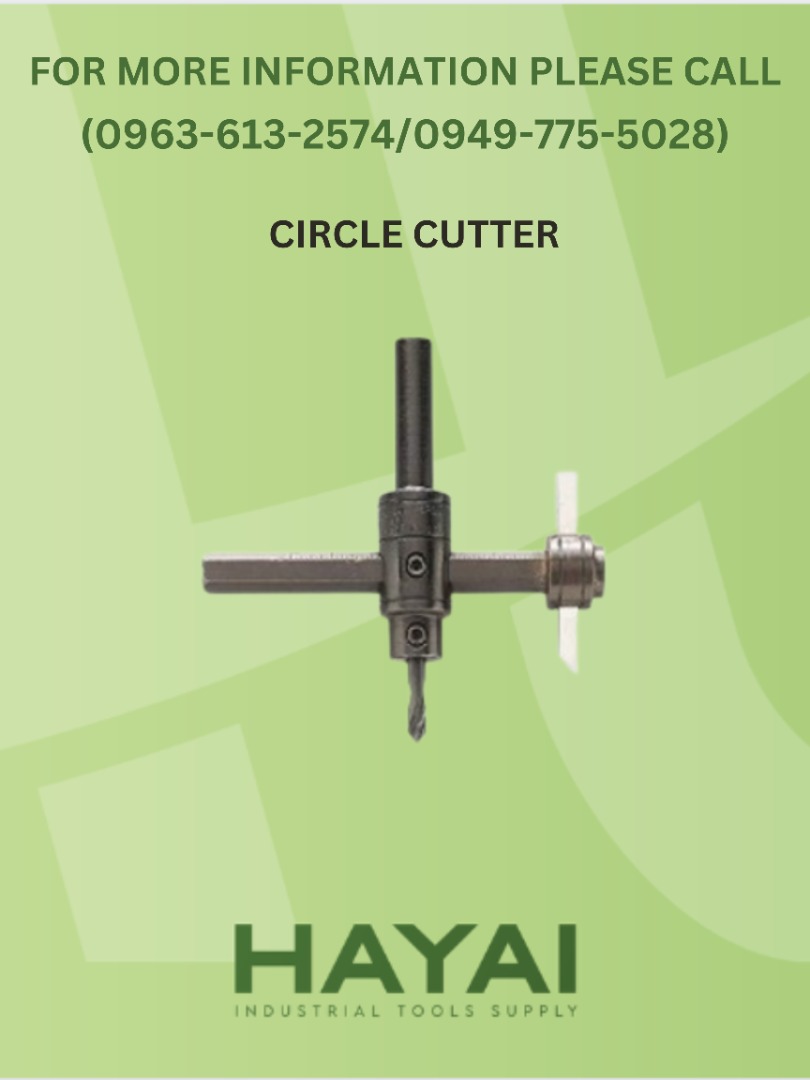 CIRCLE CUTTER, Commercial & Industrial, Construction Tools & Equipment ...