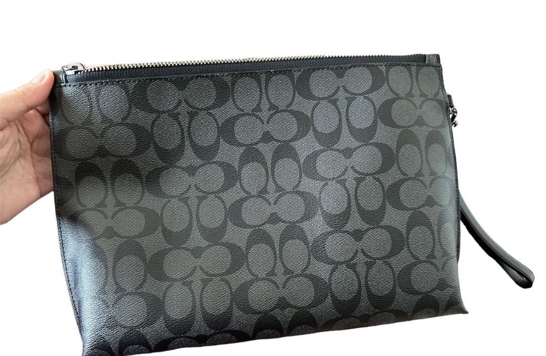 Coach Men's Clutch, Men's Fashion, Bags, Belt bags, Clutches and ...