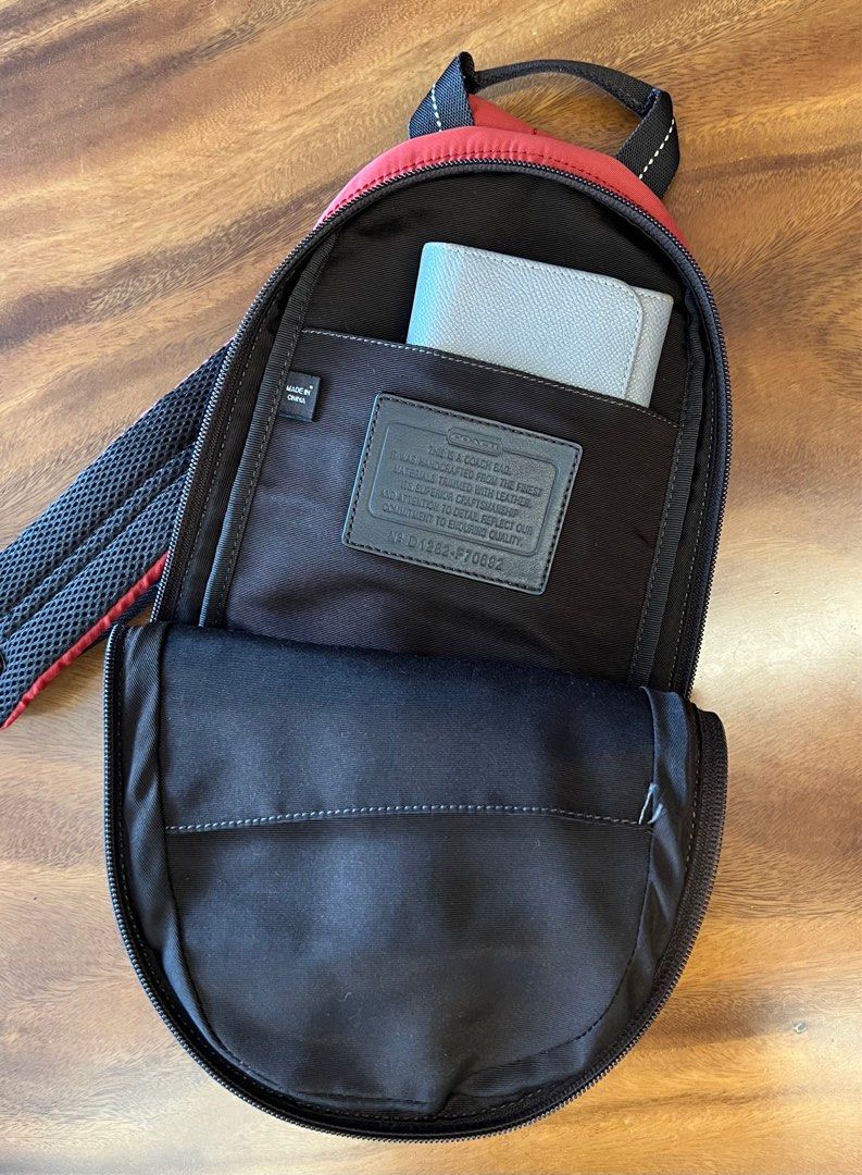 Coach Varick Nylon Sling bag, Men's Fashion, Bags, Sling Bags on Carousell