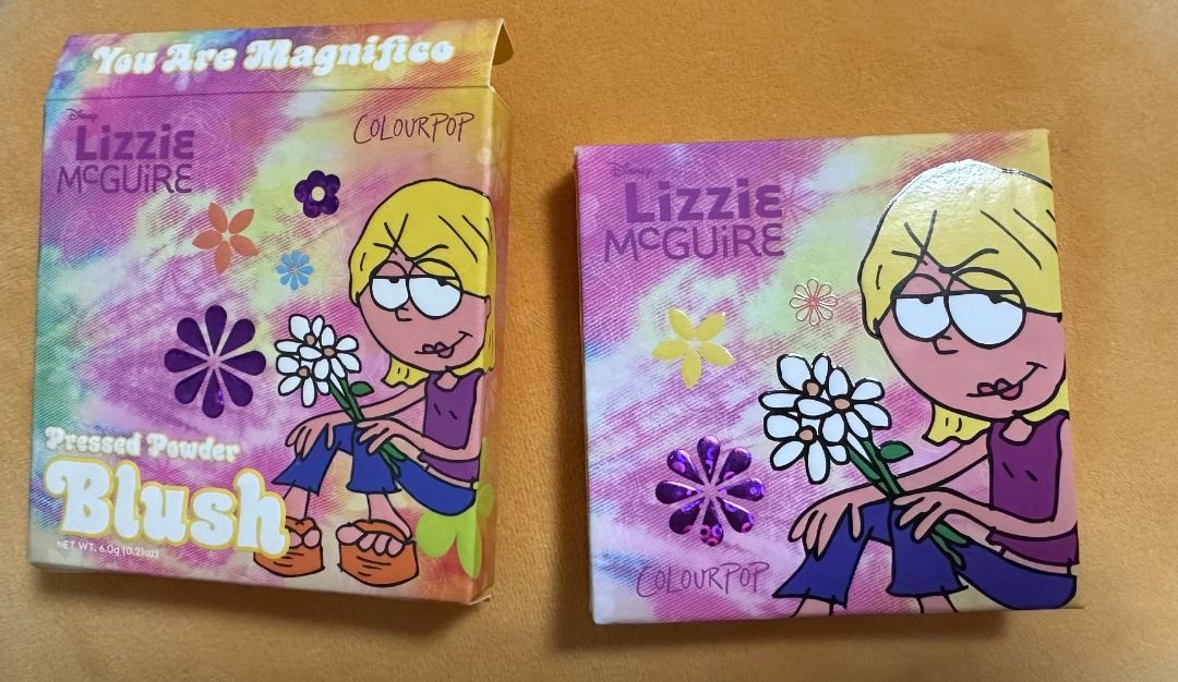 Colourpop Disney Lizzie McGuire You Are Magnifico Pressed Powder Blush ...