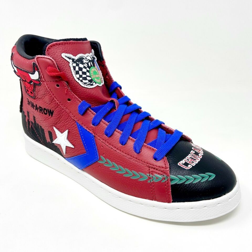 Converse x ChinaTown Market Pro Leather Hi Chicago Bulls ( Jeff ...