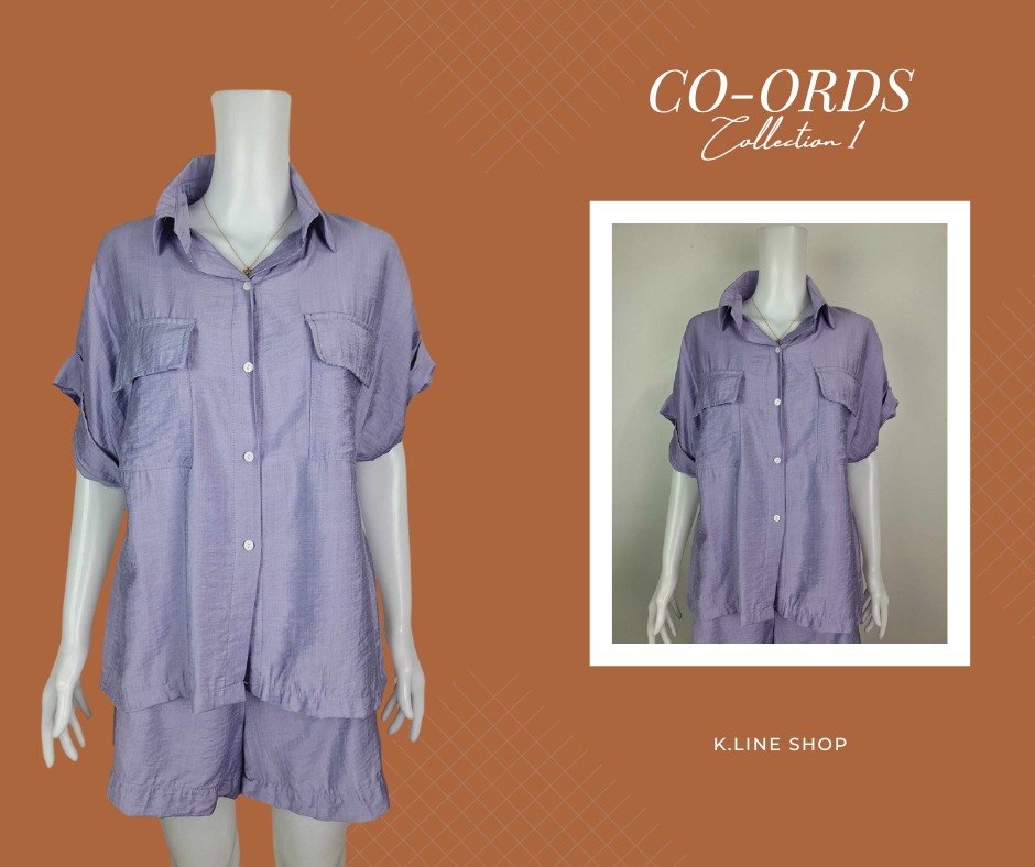 Co-ords 17 (Lavender), Women's Fashion, Dresses & Sets, Sets or ...