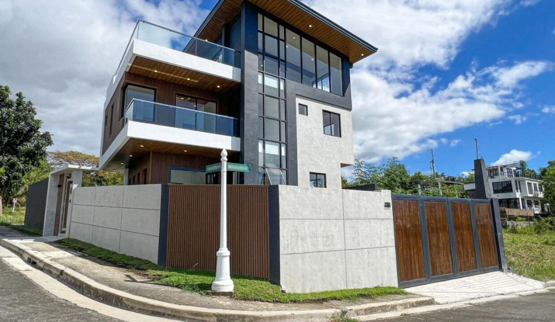 Corner Modern Industrial Overlooking House and Lot for sale in ...
