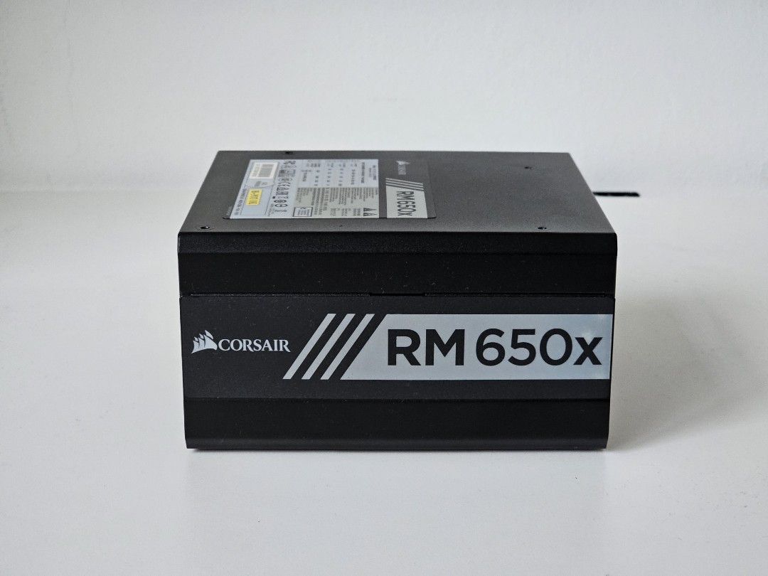 Corsair RM650x, 650W, 80+ Gold Certified, Fully Modular Power Supply ...