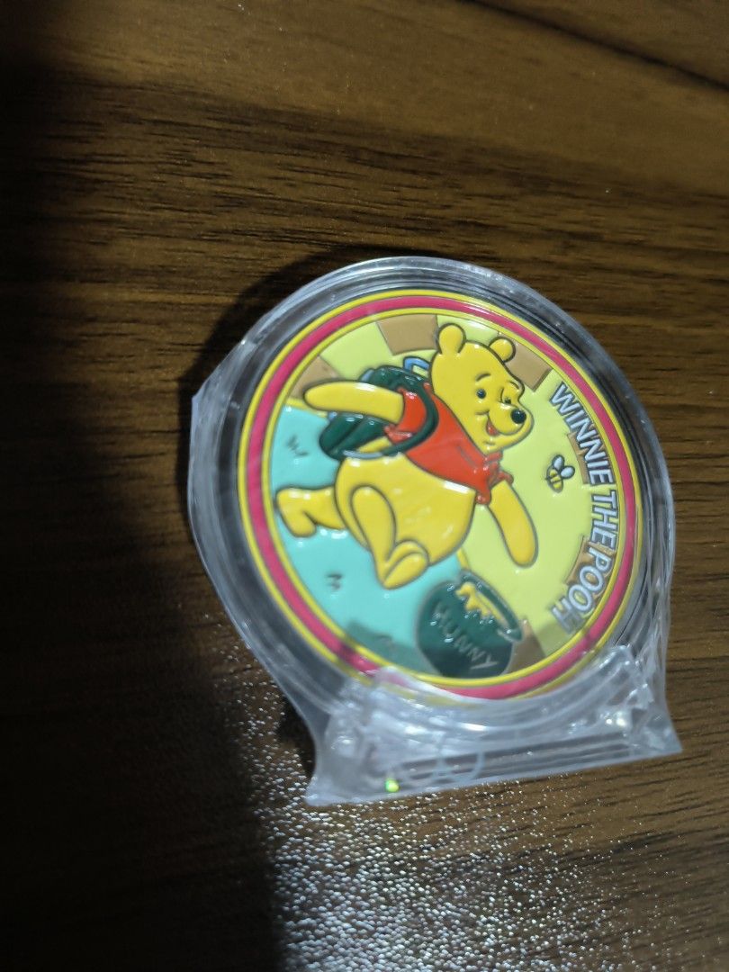 CPCM Winnie the Pooh Medal, Hobbies & Toys, Memorabilia & Collectibles ...