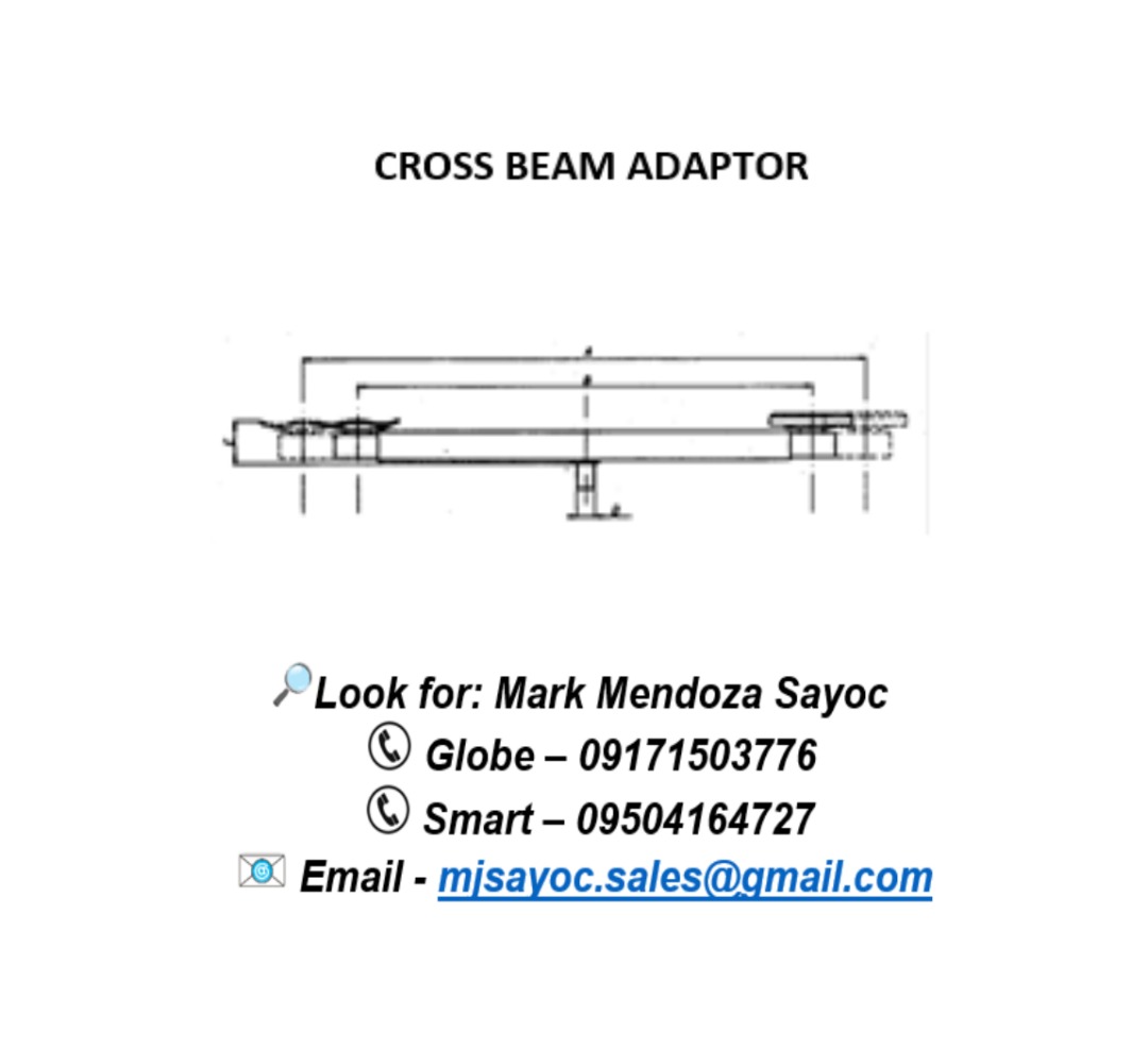 CROSS BEAM ADAPTOR, Commercial & Industrial, Construction Tools ...
