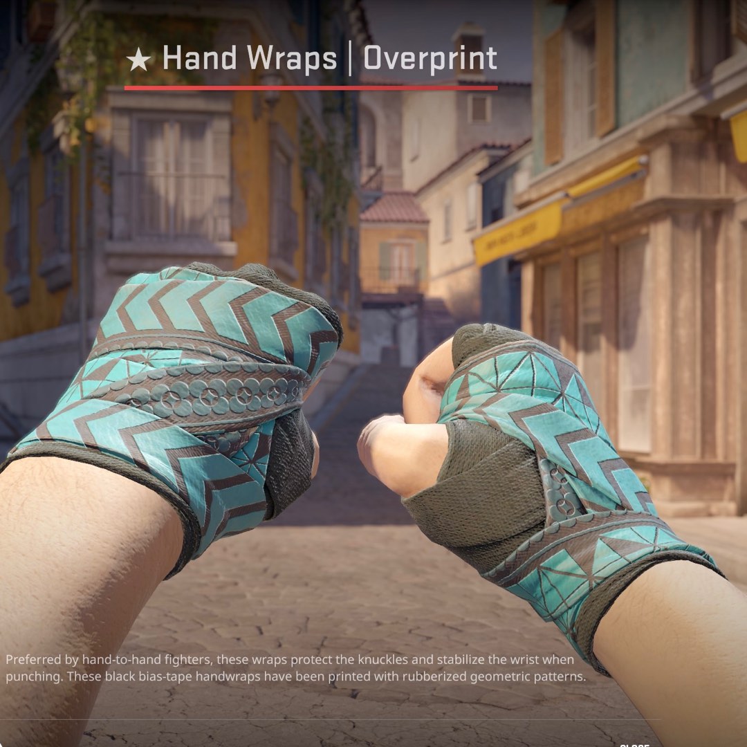 CS2 Hand Wraps Overprint (FT), Video Gaming, Gaming Accessories, In ...