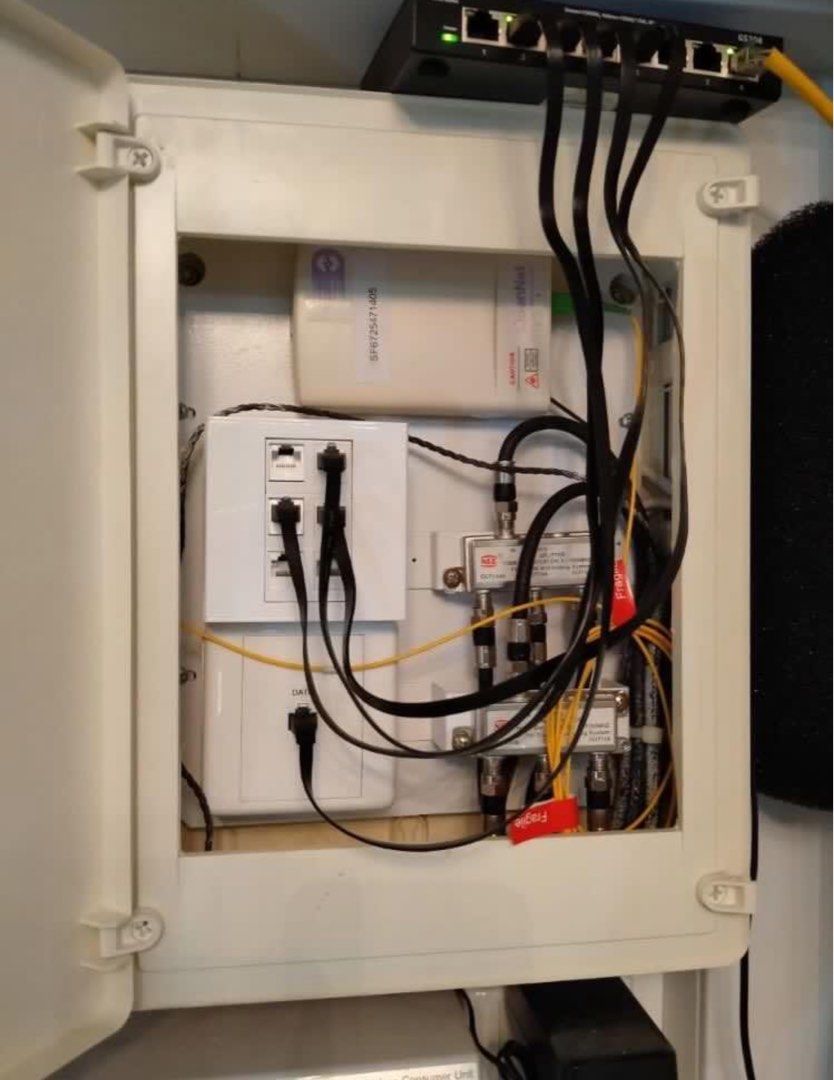 Data lan point conversion, Home Services, Renovations, Lighting ...