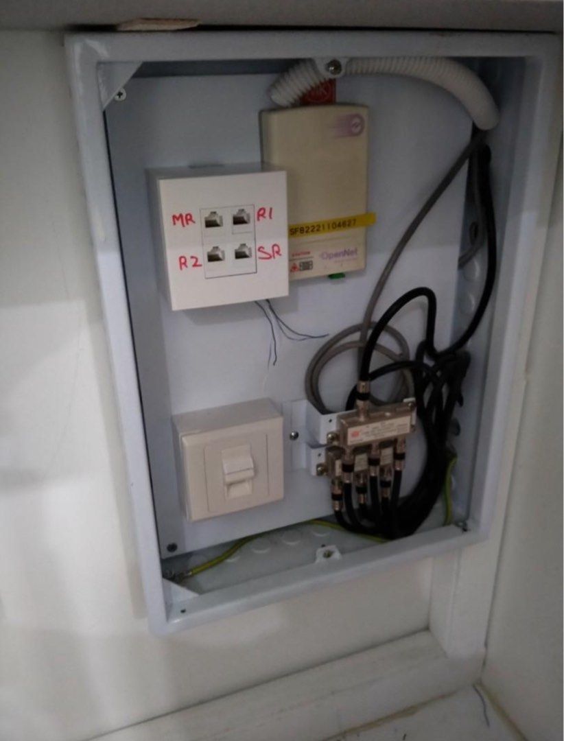 Data lan point conversion, Home Services, Renovations, Lighting ...