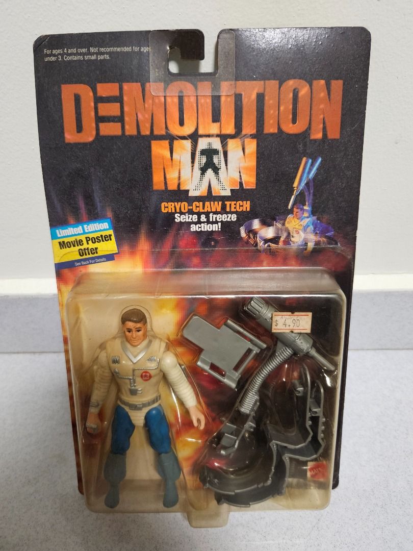 DEMOLITION MAN Vintage Movie Action Figures (1993), Hobbies & Toys ...