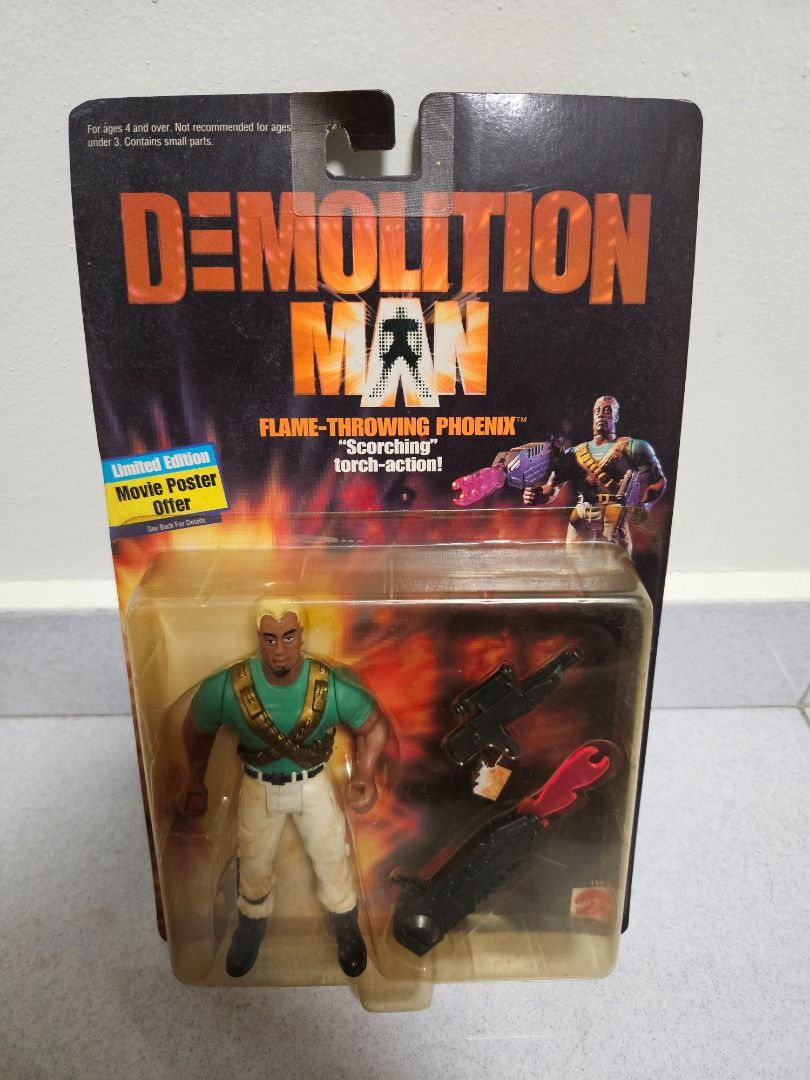 DEMOLITION MAN Vintage Movie Action Figures (1993), Hobbies & Toys ...