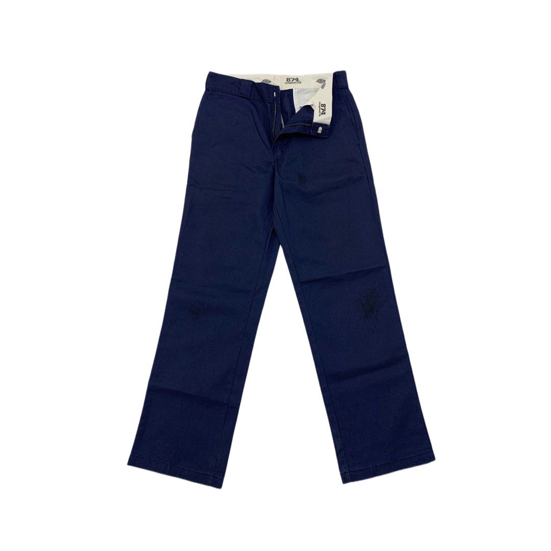 Dickies NAVY BLUE 874 ORIGINAL FIT (32), Men's Fashion, Bottoms, Jeans ...