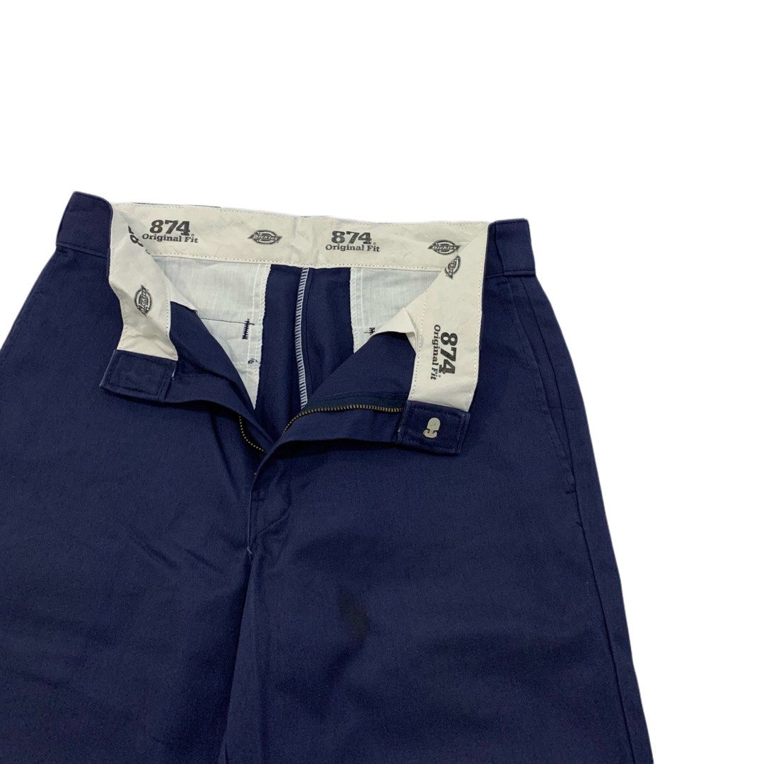 Dickies NAVY BLUE 874 ORIGINAL FIT (32), Men's Fashion, Bottoms, Jeans ...
