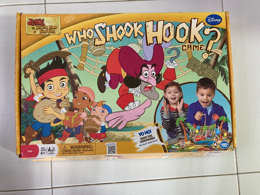 Disney Who Shook Hook Game, Hobbies & Toys, Toys & Games on Carousell
