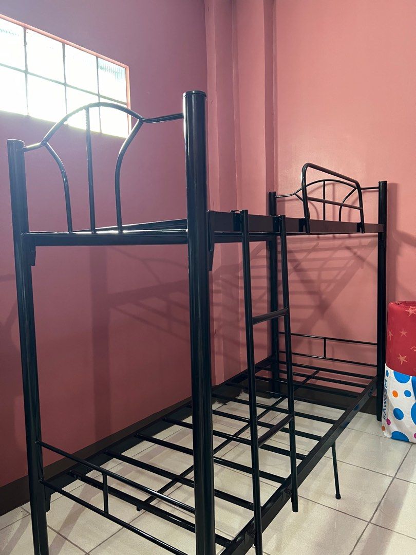 Double deck frame, Furniture & Home Living, Furniture, Bed Frames ...