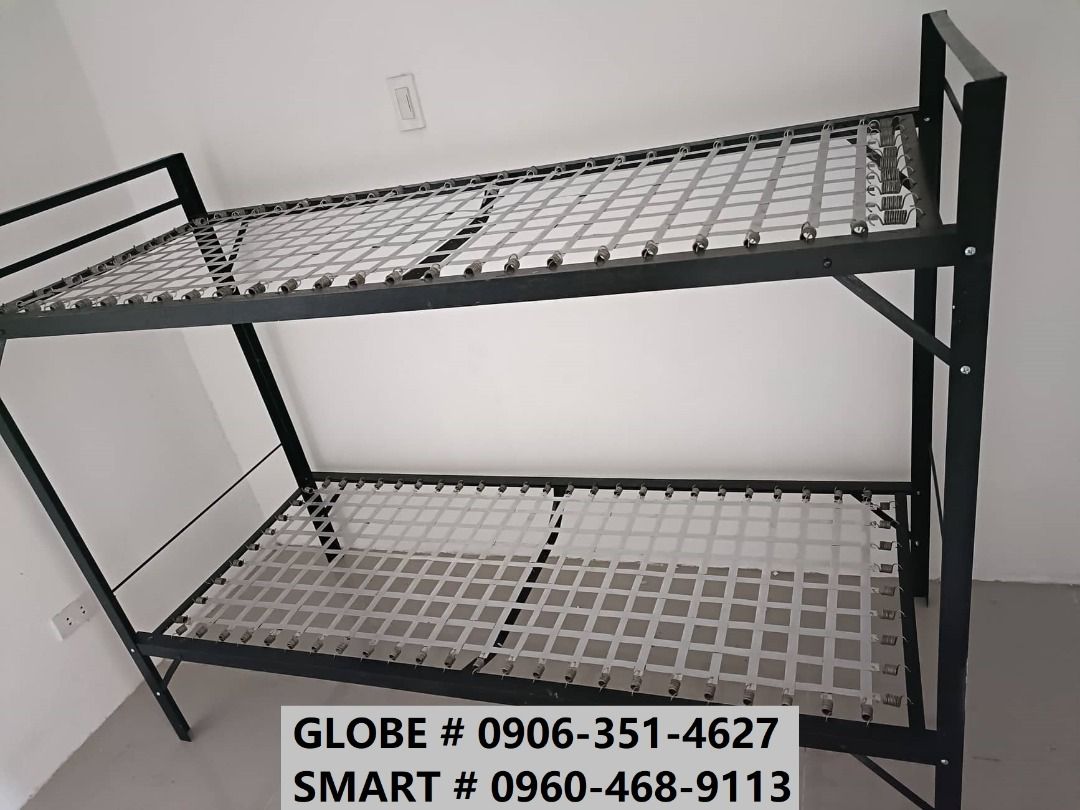 double deck MILITARY SPRING BED 30*30*72 (COD) CASH ON DELIVERY ONLY ...