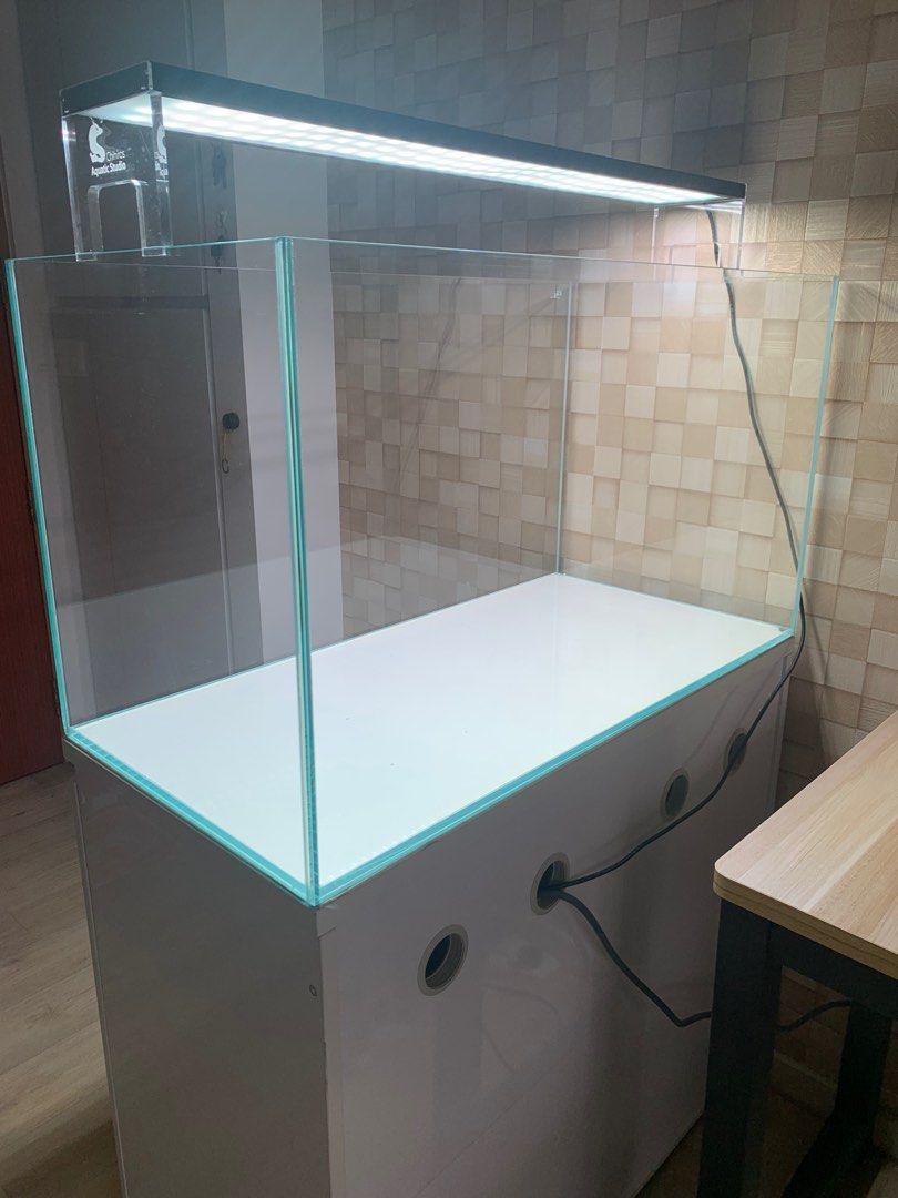 Dymax Fish Tank and Cabinet Set (90cm/3Ft), Pet Supplies, Homes & Other ...