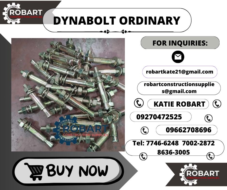 DYNABOLT, Commercial & Industrial, Construction Tools & Equipment on ...
