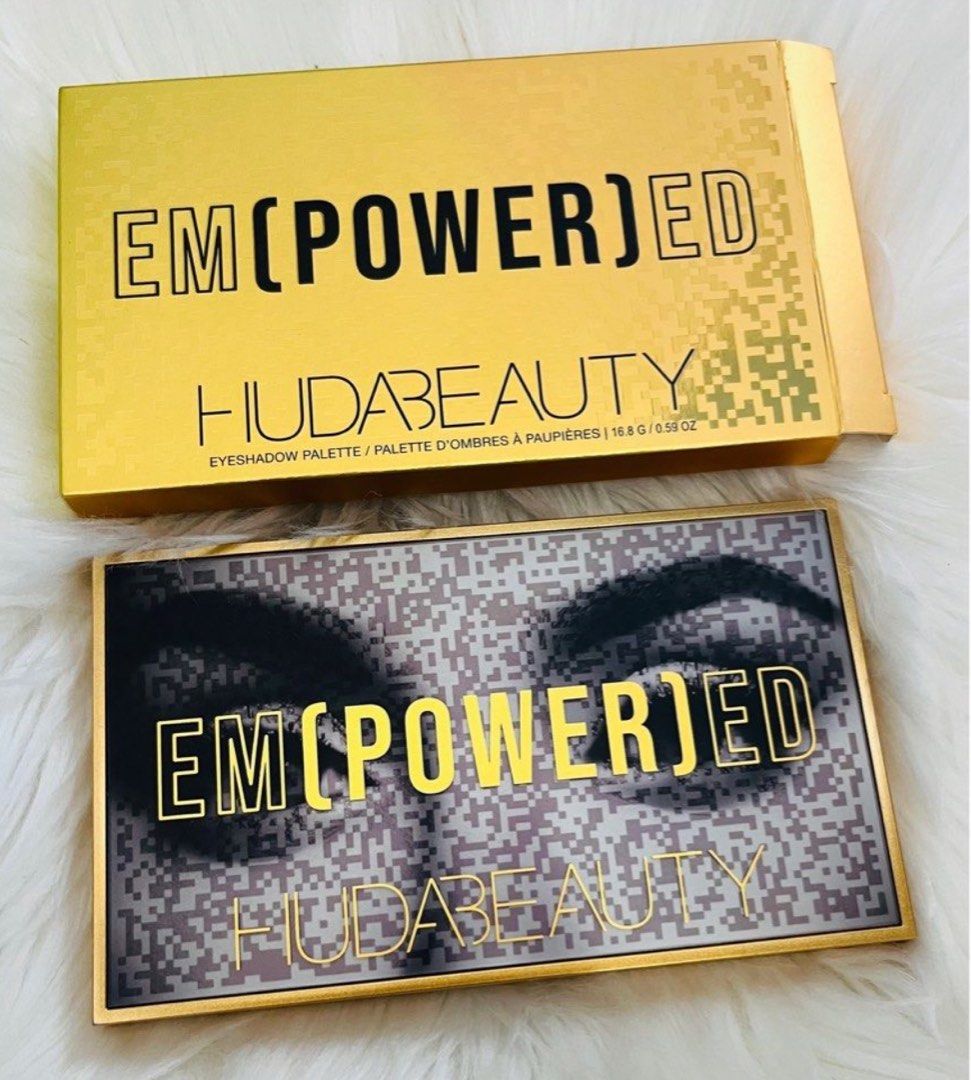 EM POWER ED EYESHADOW PALETTE HUDA BEAUTY, Beauty & Personal Care, Face ...