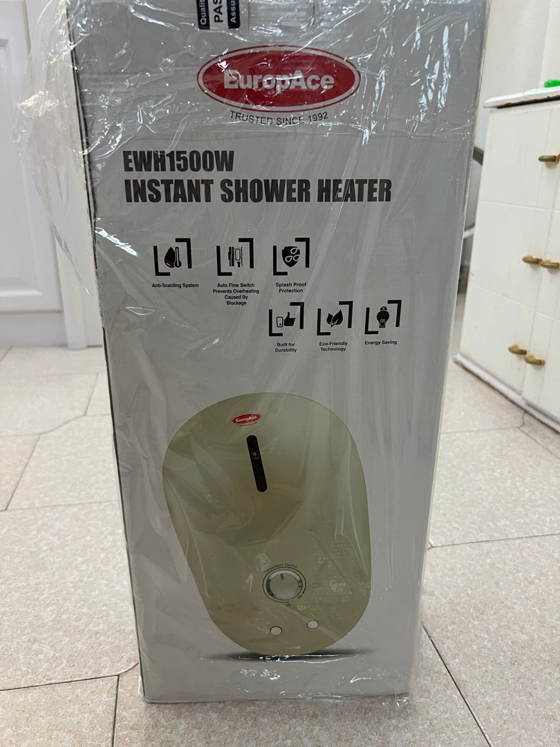 EuropAce Instant Water Heater (1500W) from department store, TV & Home ...