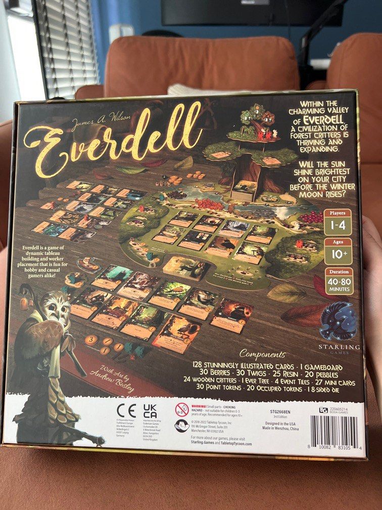 Everdell board game, Hobbies & Toys, Toys & Games on Carousell