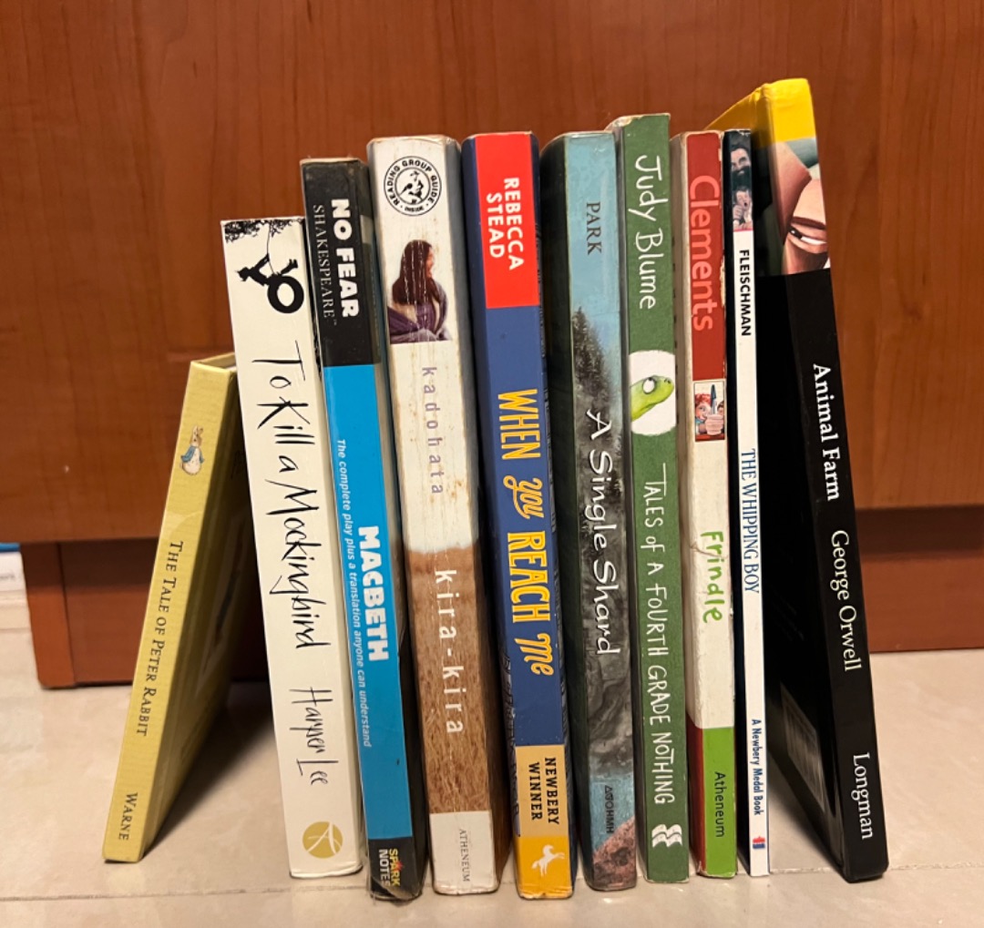 Fictional book collection, Hobbies & Toys, Books & Magazines, Fiction ...