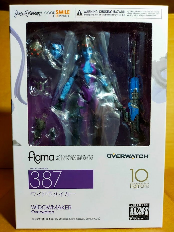 FIGMA 387 Widowmaker / OVERWATCH, Hobbies & Toys, Toys & Games on Carousell